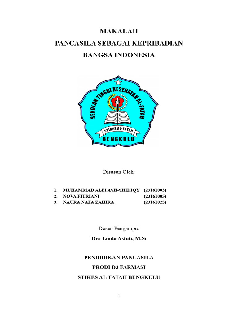 Makalah Pendidikan Pancasila Kel. 4 | PDF