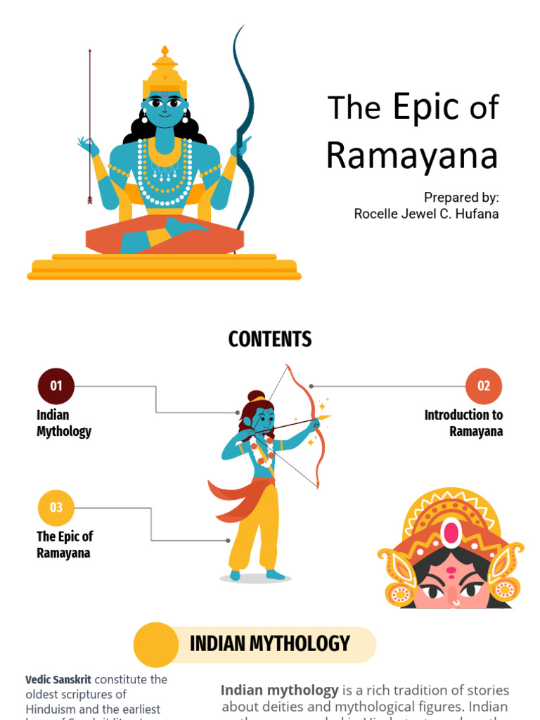 Epic of Ramayana | PDF | Sita | Hindu Mythology