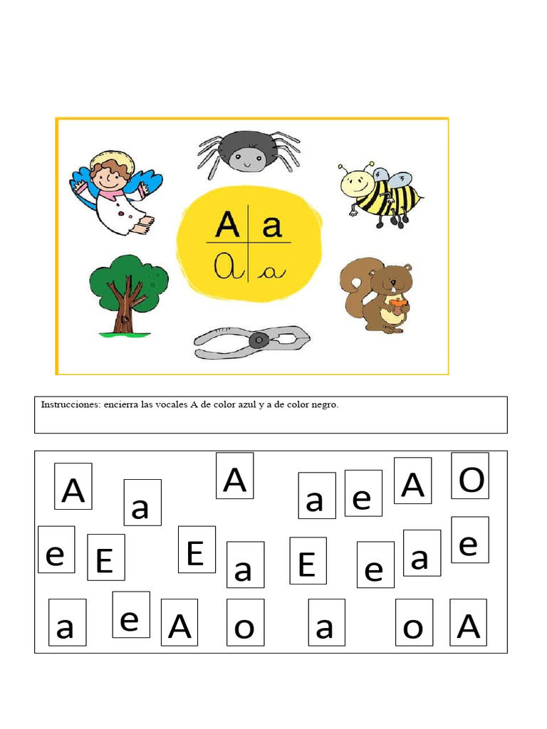 Cuadernillo Vocales Pdf