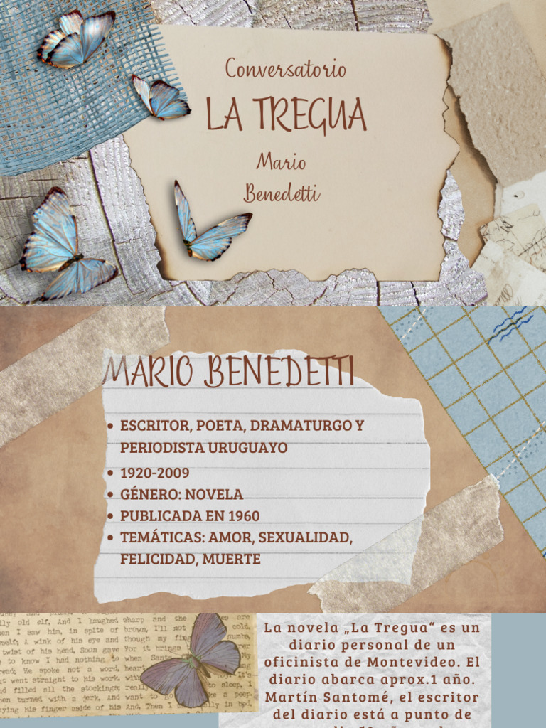 Presentación La Tregua - Mario Benedetti | PDF