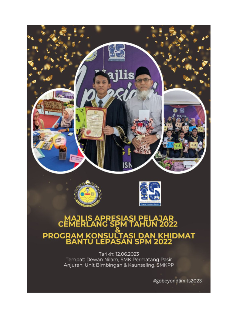 Dokumentasi Majlis Apresiasi SPM 2022 N Konsultasi Lepasan SPM | PDF