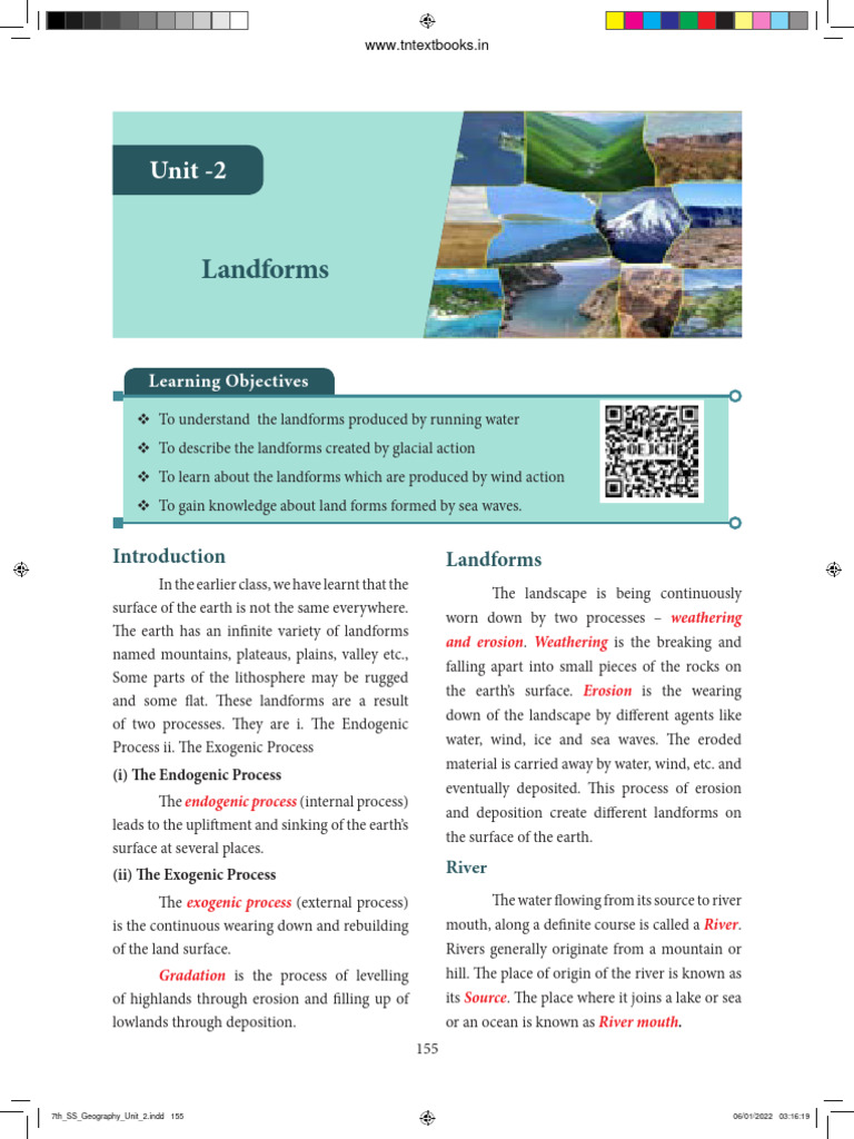 Landforms Created by Water and Ice | PDF | Glacier | Erosion
