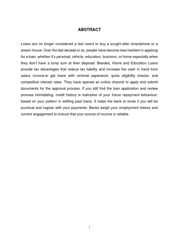 Sat - 92.Pdf - Bank Loan Approval Data Analyze and Prediction Using ...