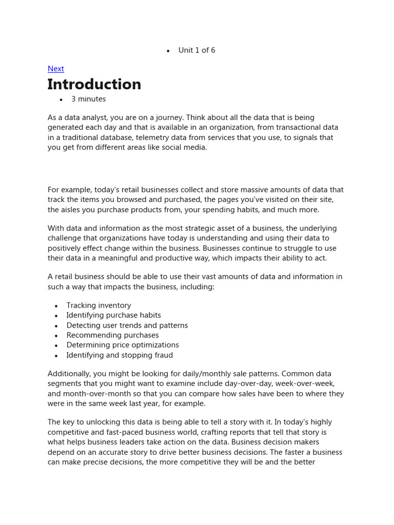 Data Analysis | PDF | Retail | Data Data Analysis | PDF | Retail | Data