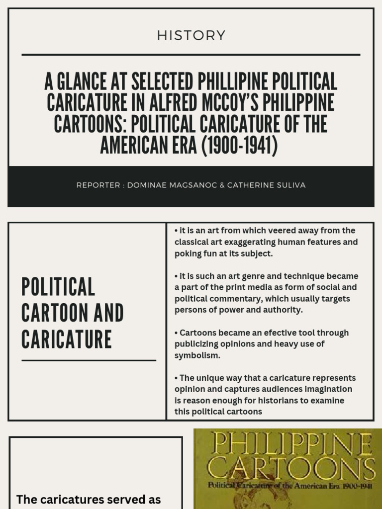 A Glance at Selected Phillipine Political Caricature in Alfred Mccoy's ...