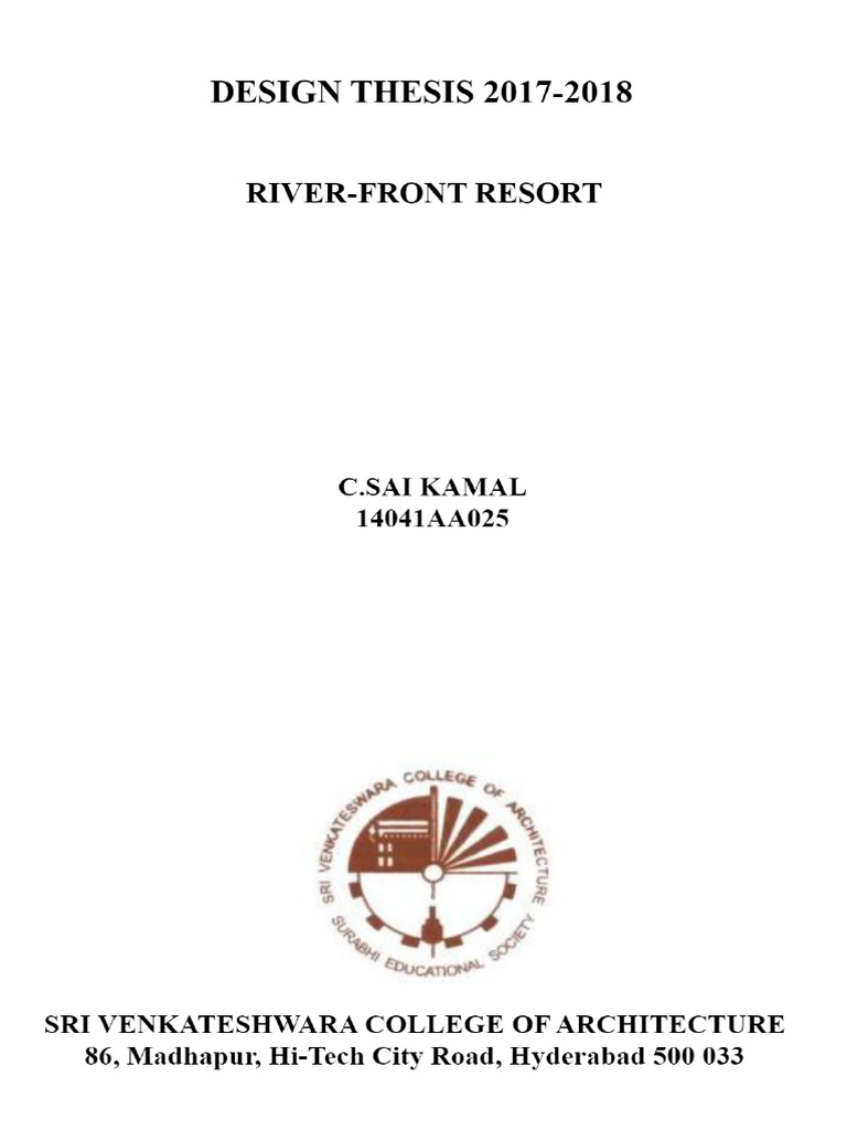 Design Thesis 2017-2018 - River-Front Resort - Toaz - Info | PDF Design Thesis 2017-2018 - River-Front Resort - Toaz - Info | PDF