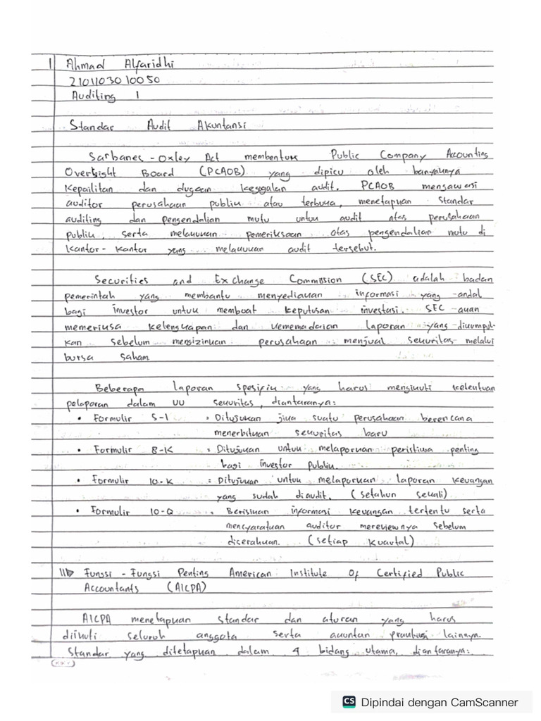 Standar Audit | PDF