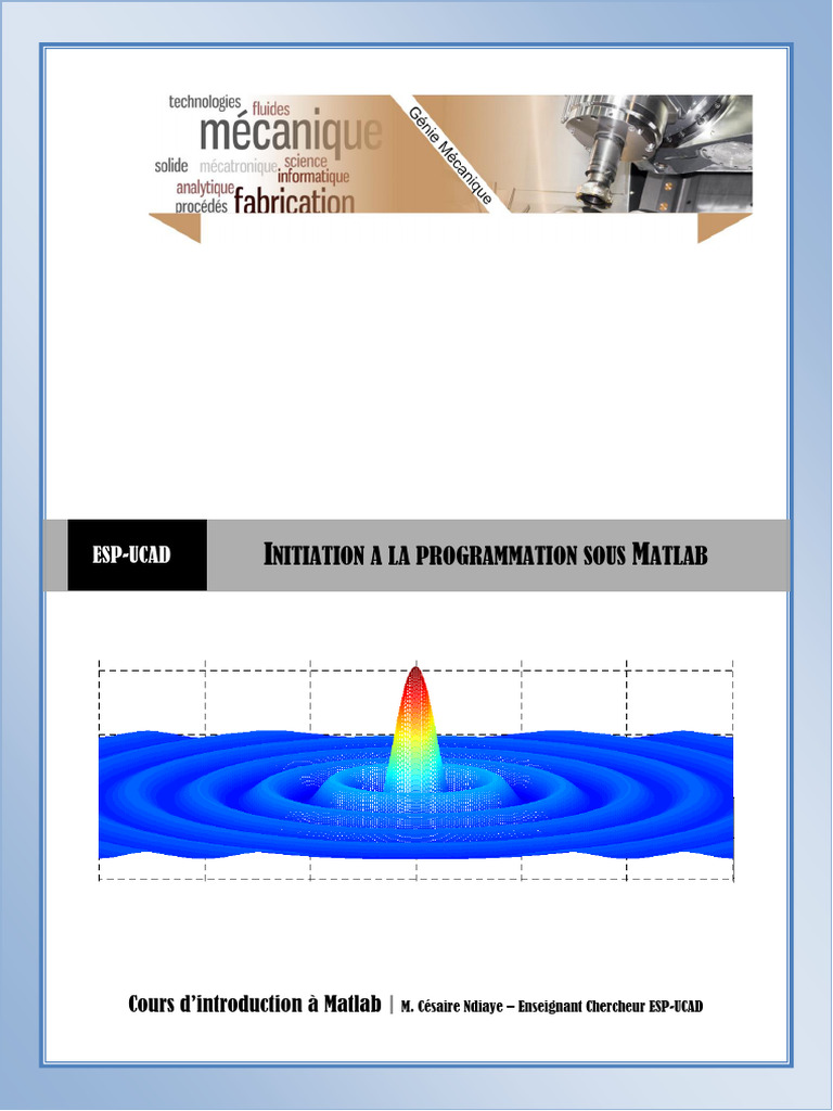 Introduction Et Généralités | PDF | Nombre | MATLAB