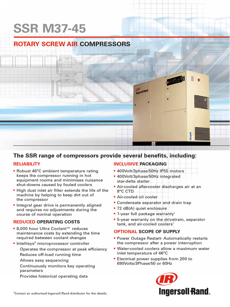 SSR M37-45 Brochure | PDF | Manufactured Goods | Mechanical Engineering