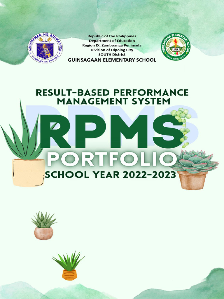 RPMS Design 1 | PDF | Learning | Curriculum