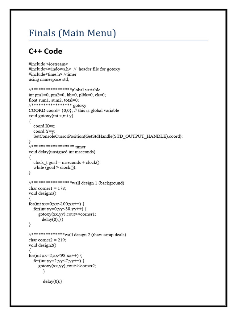 Finals Comprog Pdf Object Computer Science Computer Science