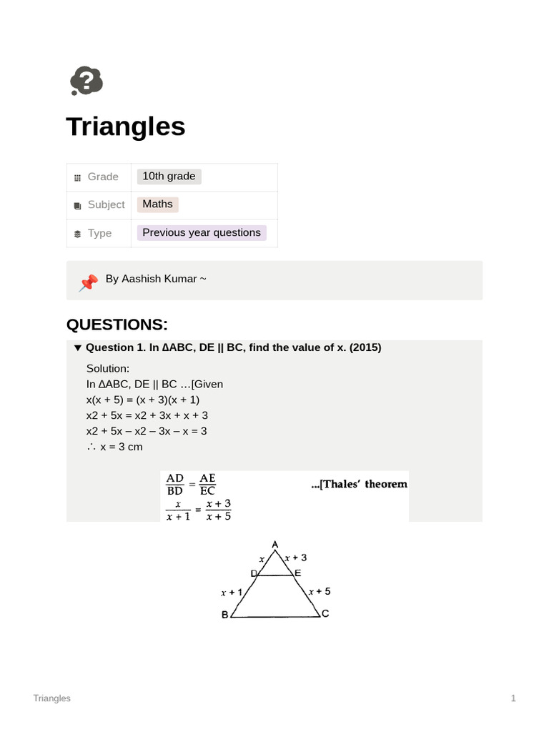 Triangles | PDF | Triangle | Euclid