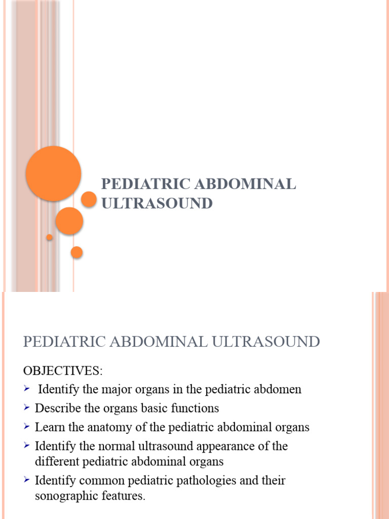 Lecture Abdomen Pediatric | PDF | Liver | Cirrhosis