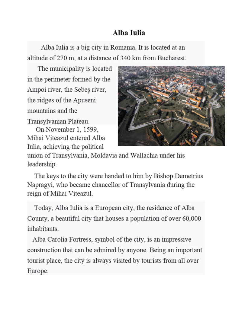 Alba Iulia | PDF
