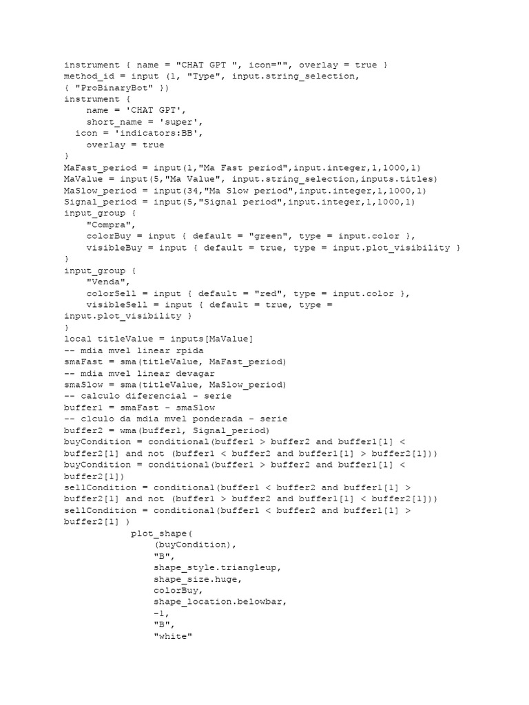 Chat GPT Script | PDF