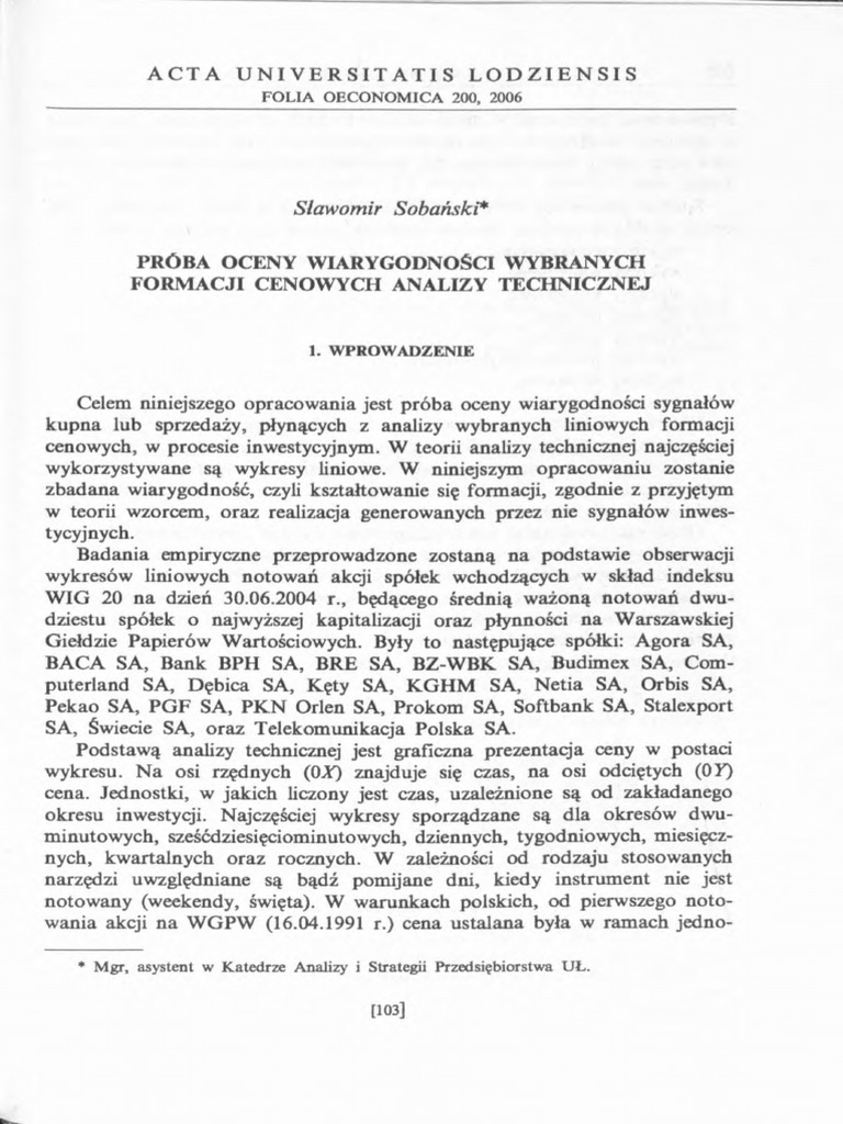 Foe200 Sławomir Sobański 103 114 | PDF