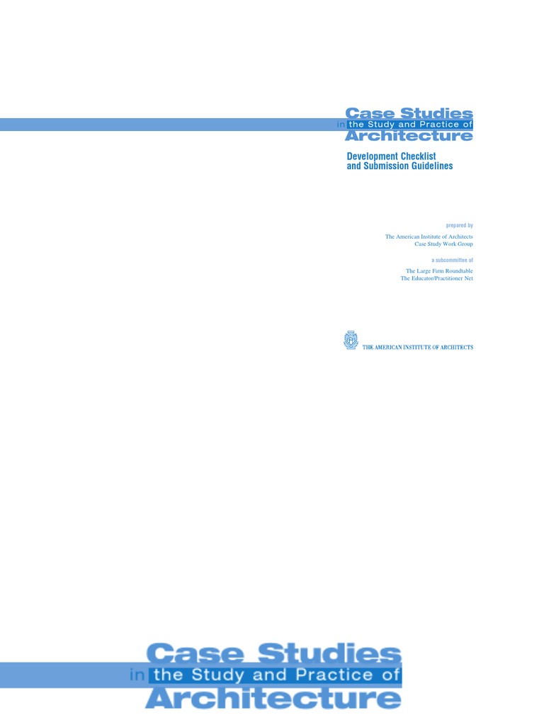 Architecture: Case Studies | PDF