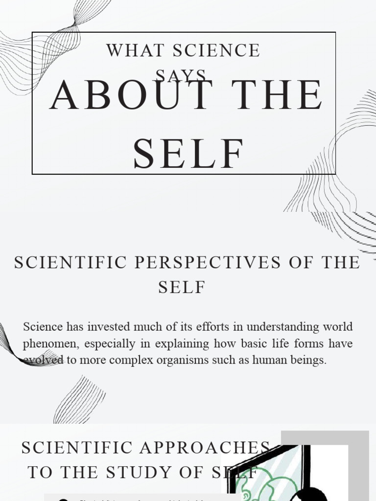 What Science Says About The Self | PDF | Self | Science