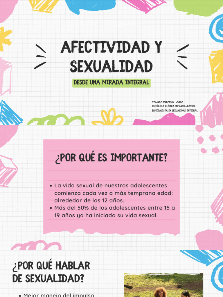 Sexualidad y Afectividad | PDF | La sexualidad humana | Adolescencia