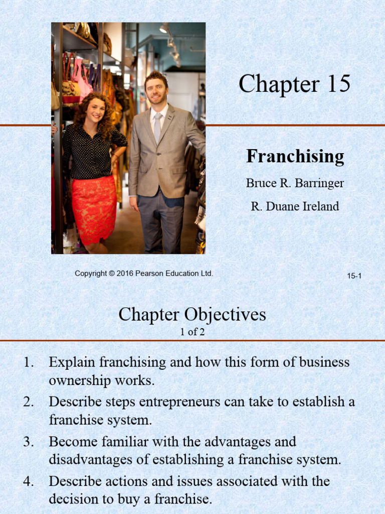 Lesson 9 | PDF | Franchising | Economies