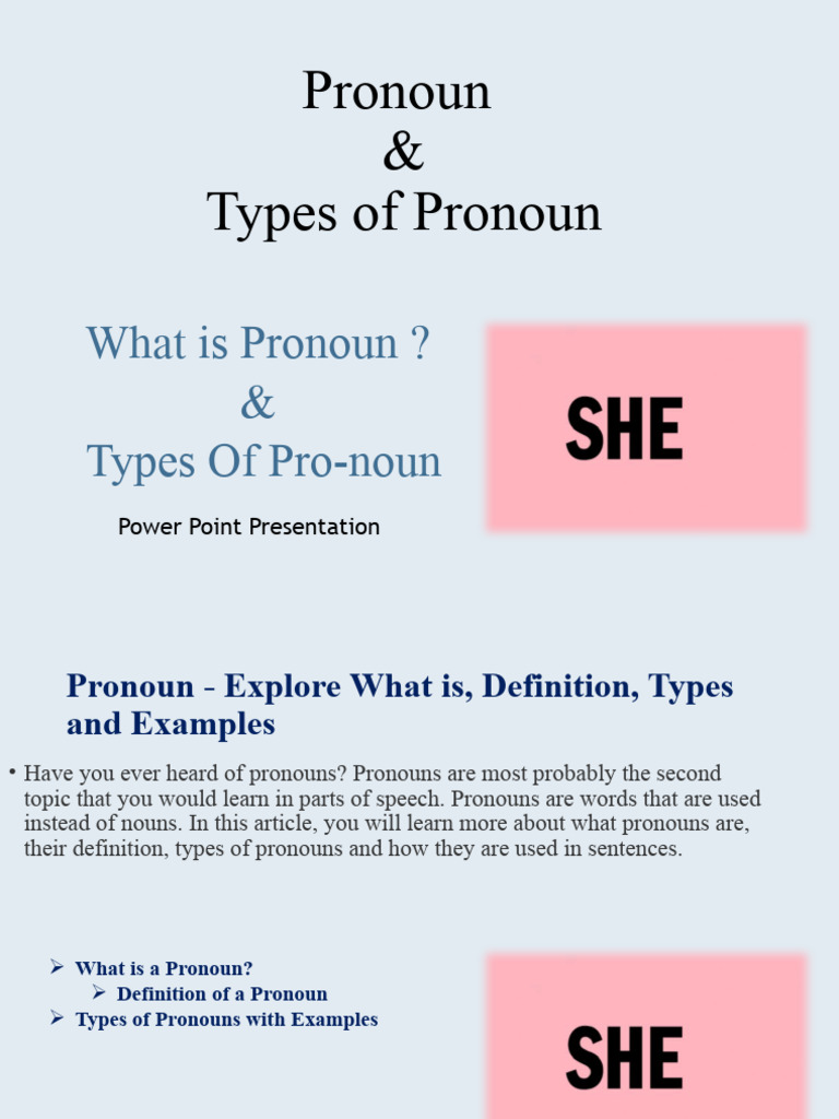 Grade 7-Pronouns-31.08.2023-Unit 1 | PDF | Pronoun | Noun