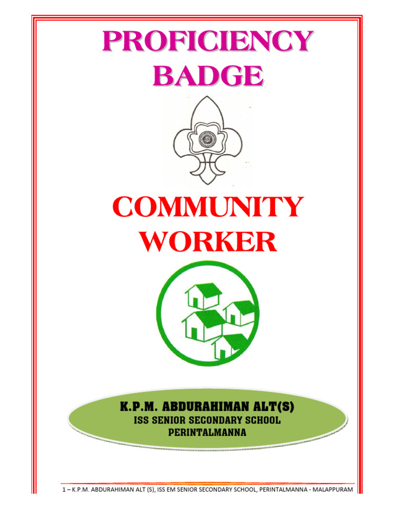 Community Worker-1 | PDF