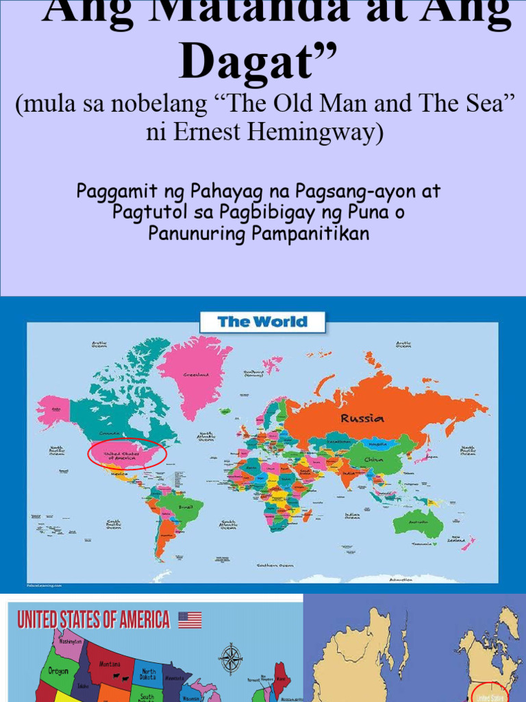 Aralin 2.3 Ang Matanda at Ang Dagat | PDF