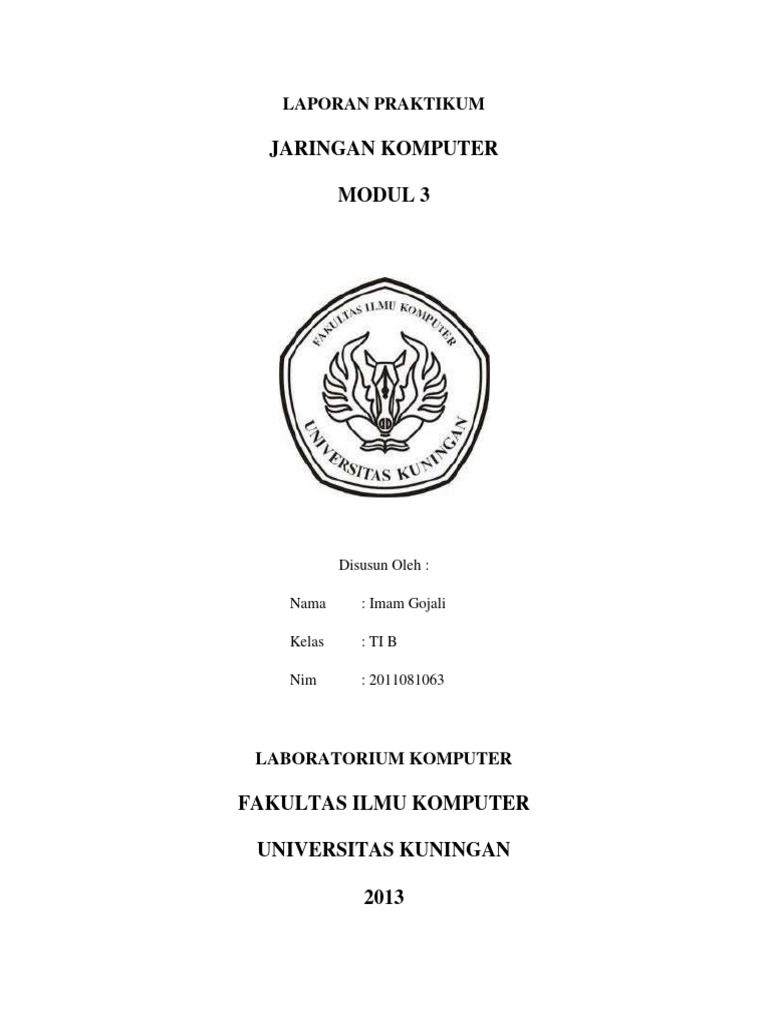 Laporan Praktikum Jarkom Modul 3 | PDF