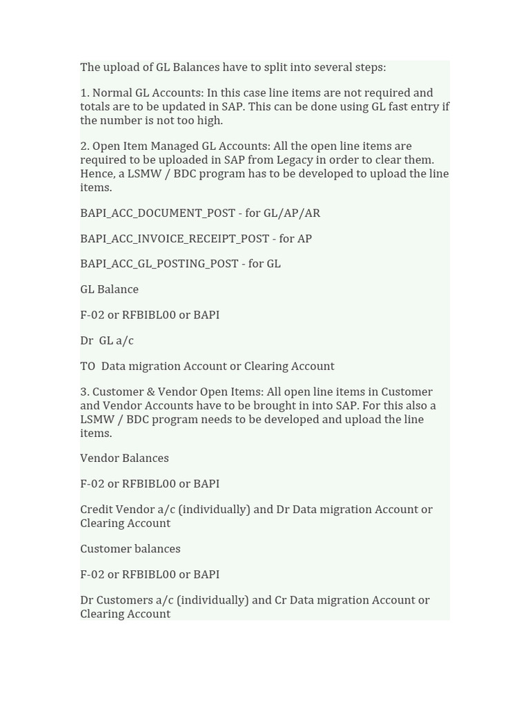 GL Account Uploading Transaction Entry | PDF | Financial Economics ...