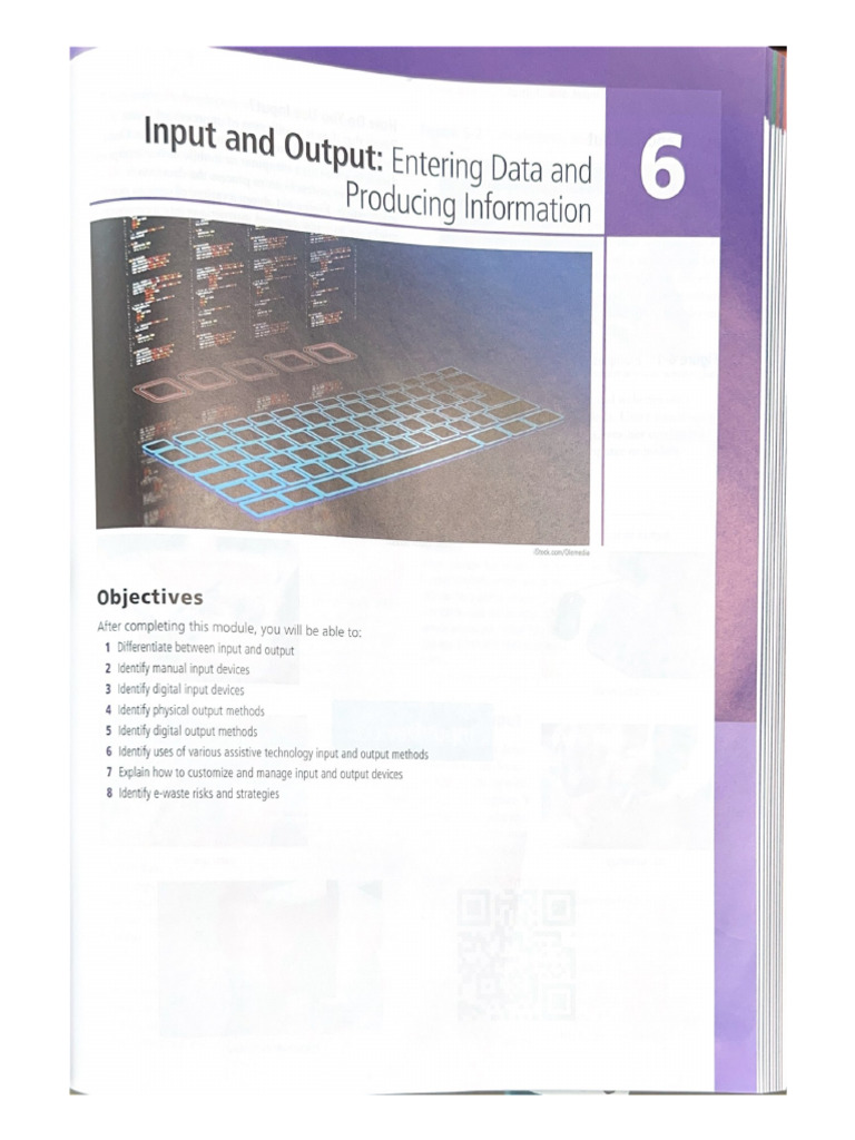 Input and Output Entering Data and | PDF