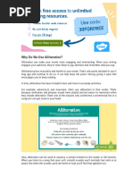 Alliteration Worksheets for Grades 3-6 | PDF
