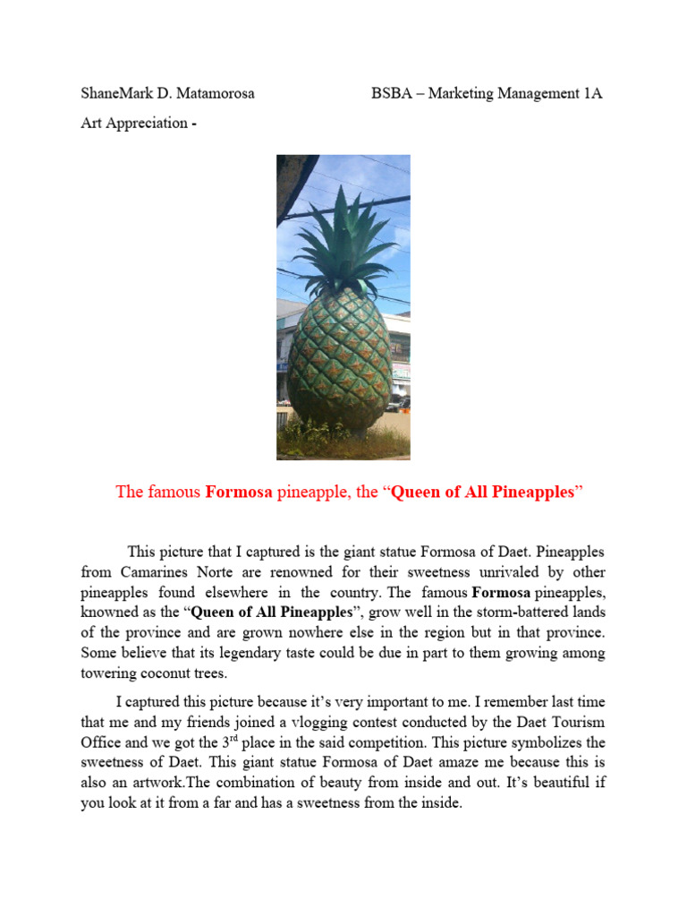 Art Assignment | PDF