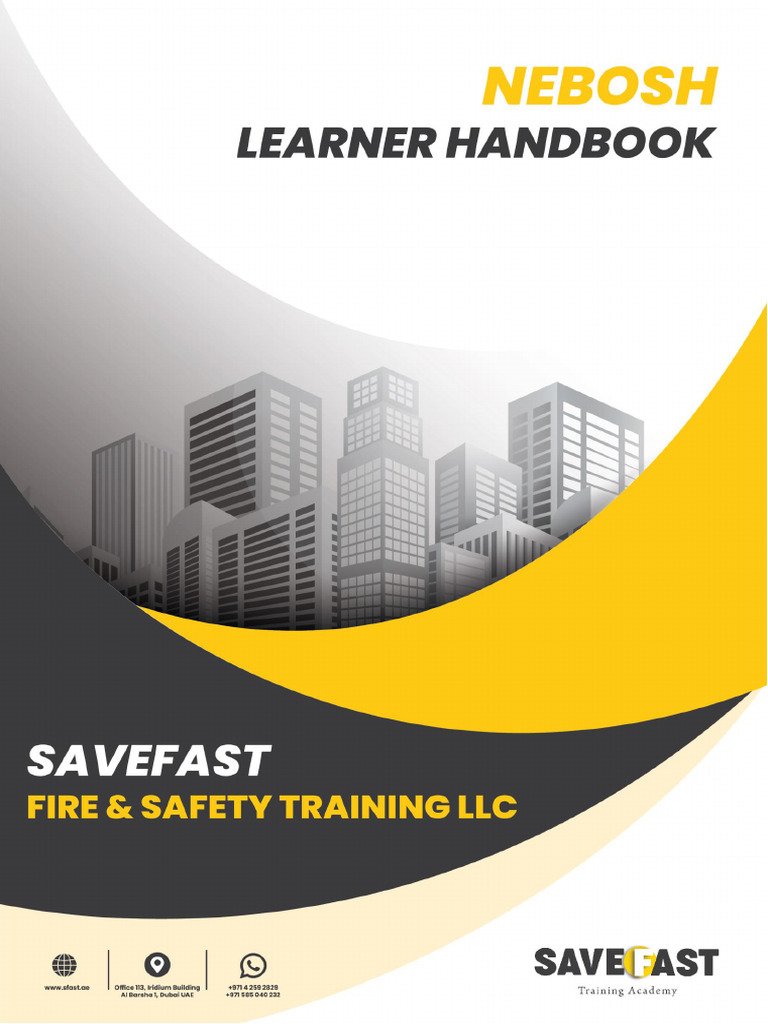 Nebosh Igc Learner Handbook - Save Fast Uae - 2023 | PDF | Occupational ...