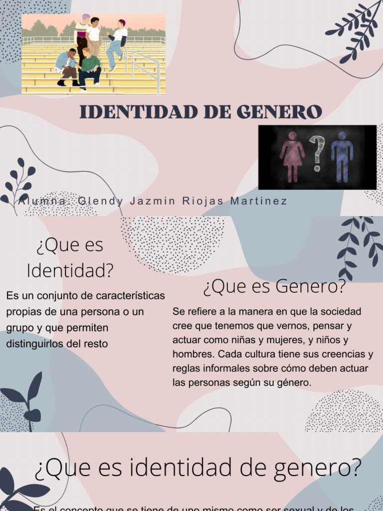 Identidad de Género | PDF