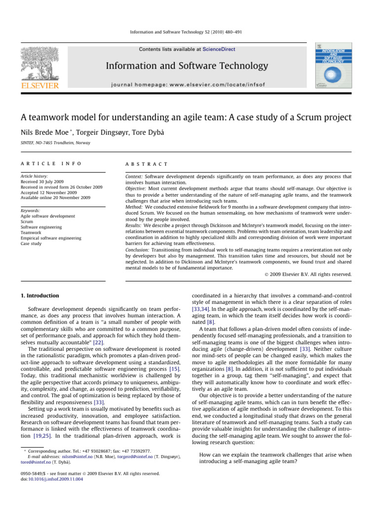 Nghiên cứu khoa học moe. | PDF | Scrum (Software Development) | Agile Software Development