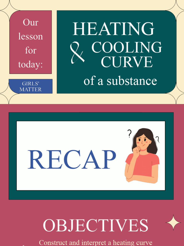 Heating and Cooling Curve of A Substance | PDF | Phase (Matter ...