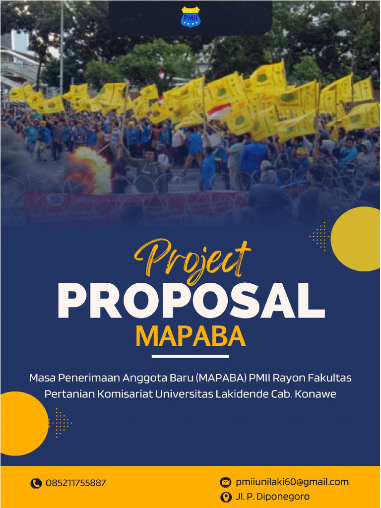 Proposal Mapaba Pmii | PDF