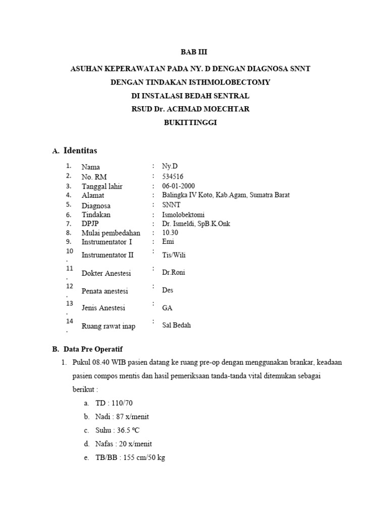 BAB III Ismolobektomi | PDF