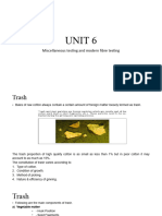 Cotton Grading Chart | PDF | Textiles | Fibers