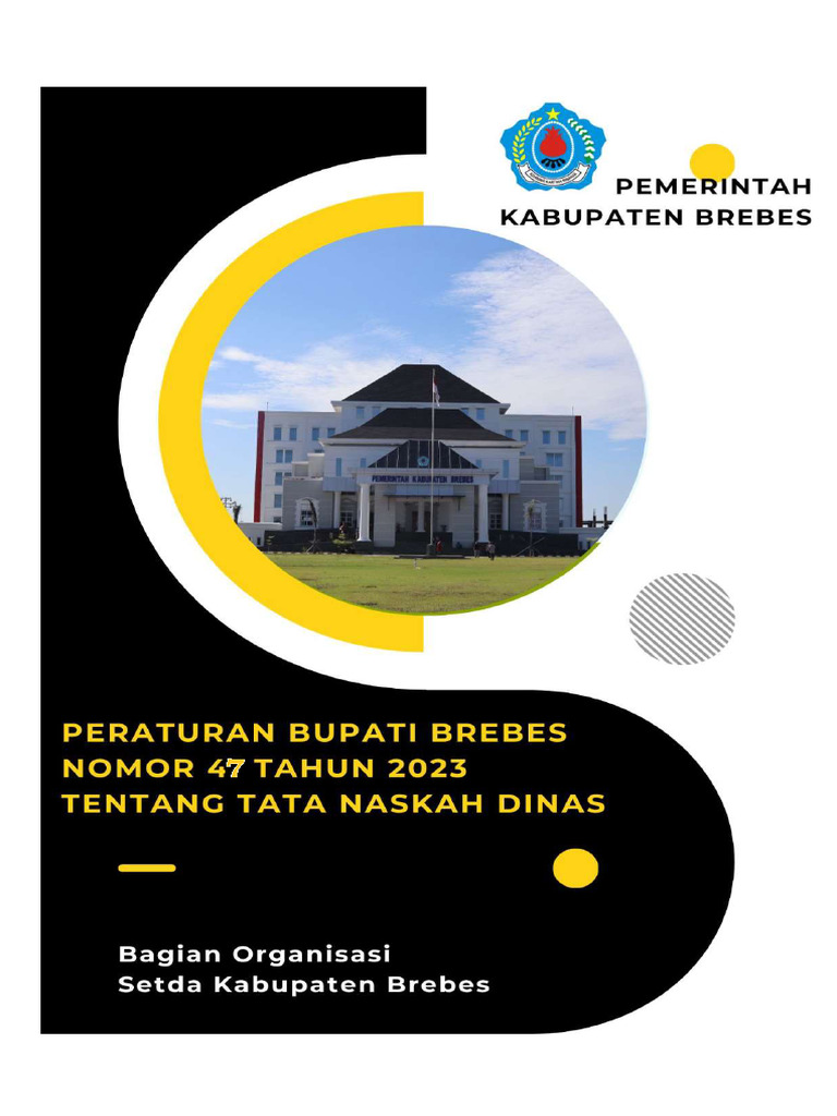 Perbub Tata Naskah Dinas Nomor 47 Tahun 2023 | PDF