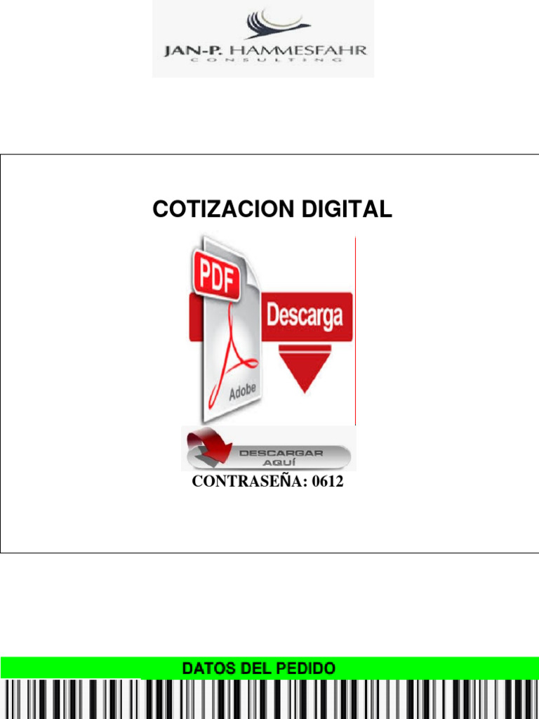 Cotizar Grupo Mistral | PDF