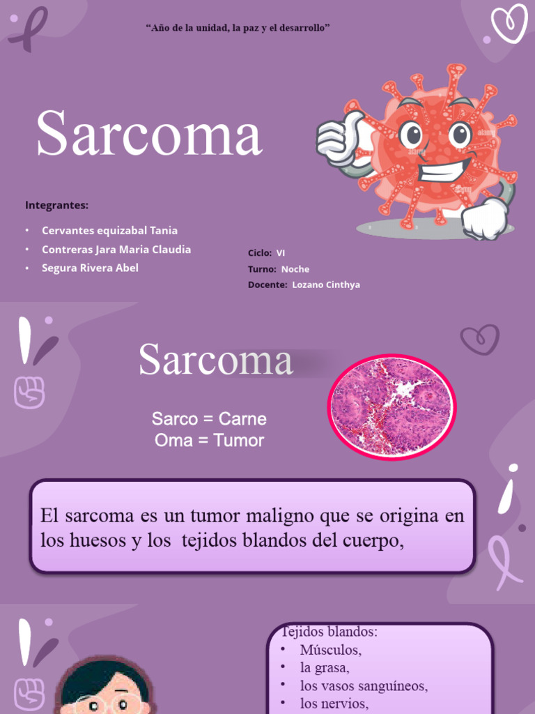 Sarcoma | PDF | Sarcoma | Hueso