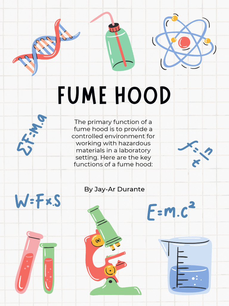 Fume Hood Operation and Safety Guidelines | PDF | Personal Protective ...