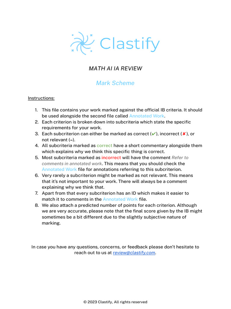Mark Scheme Math AI SL | PDF | Mathematics | Evaluation