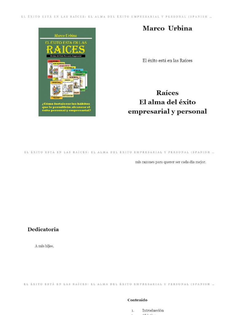 Texto Raices | PDF