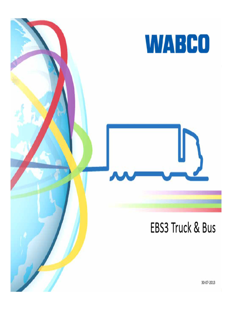 5 - SISTEMA DE EBS Y ESP（英文） | PDF | Anti Lock Braking System | Brake