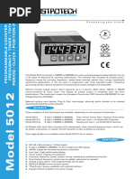 Genus-Agrim Single Phase Meter Specs | PDF | Relay | Modem