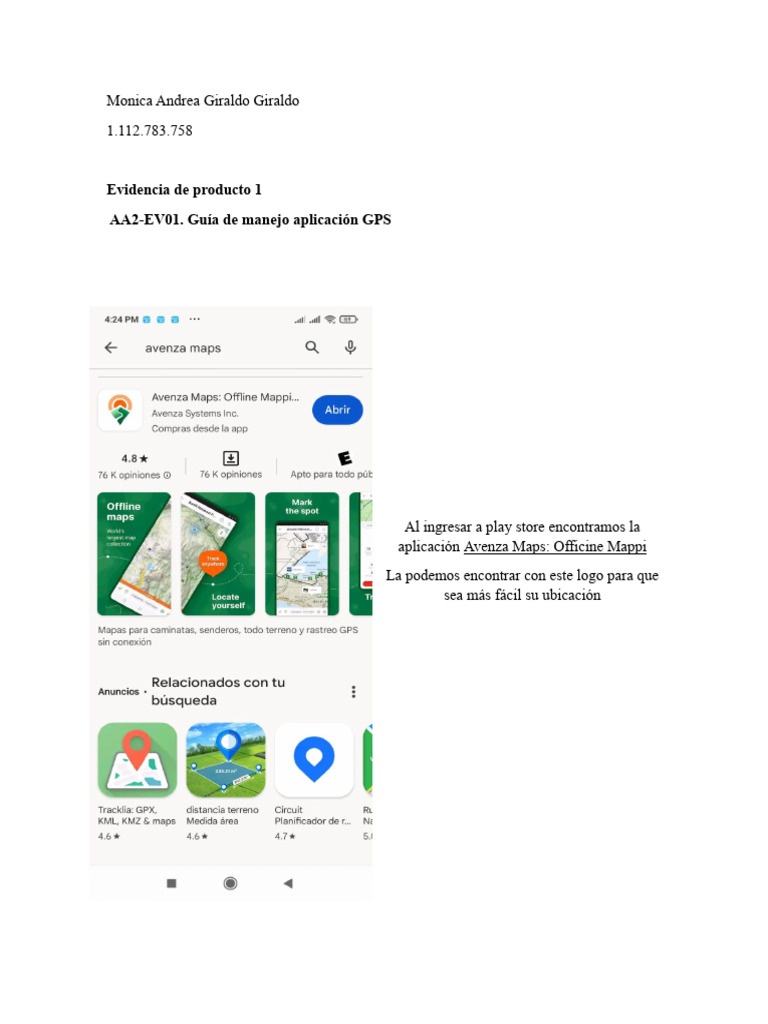 Guía Uso Avenza Maps para GPS | PDF | Tecnología