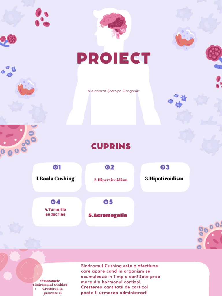 Purple Illustrative The Human Body Presentation | PDF
