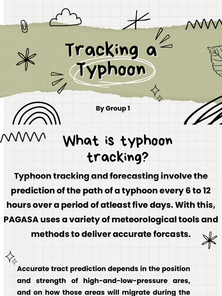 Typhoon Tracking and Forecasting Guide | PDF